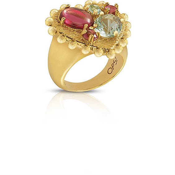 Oiritaly Ring - Woman - Ops! - OPS-LUX38-16 - Brass