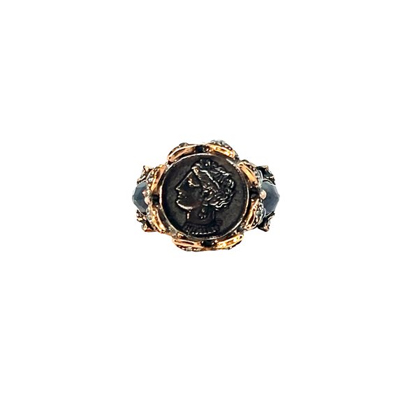 Oiritaly Ring - Woman - Alcozer & J - A3614C - Bronze