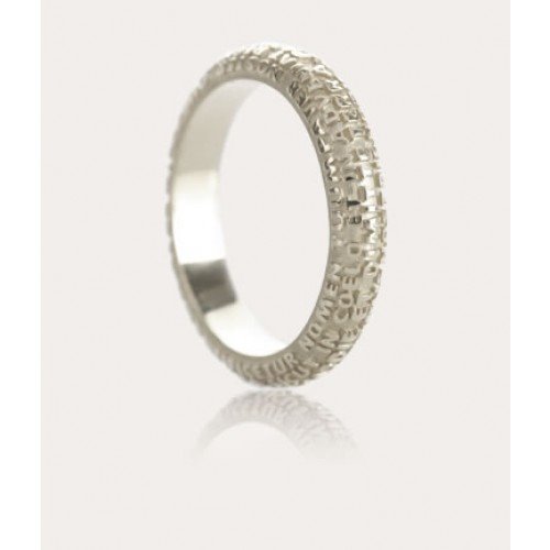 Oiritaly Ringe - Dame - Tuum - FEMCL0300B-21 - Weißgold