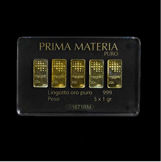 Oiritaly Lingotto - Unisex - PRIMA MATERIA - PMG5GR - Oro