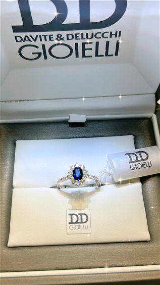 Oiritaly Anello - Donna - Davite & Delucchi - AA032323 ZF - Oro bianco