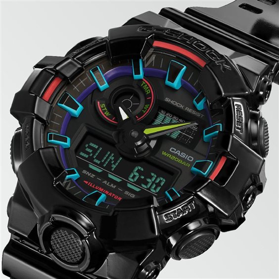 Oiritaly Watch - Quartz - Man - G-Shock - GA-700RGB-1AER - Watches