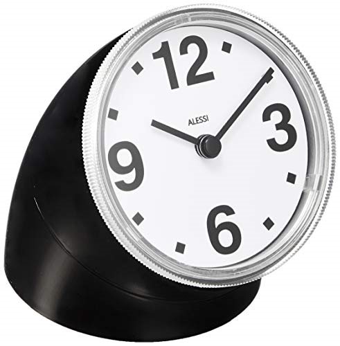 Oiritaly Table clock - Alessi - 01BC - Silver