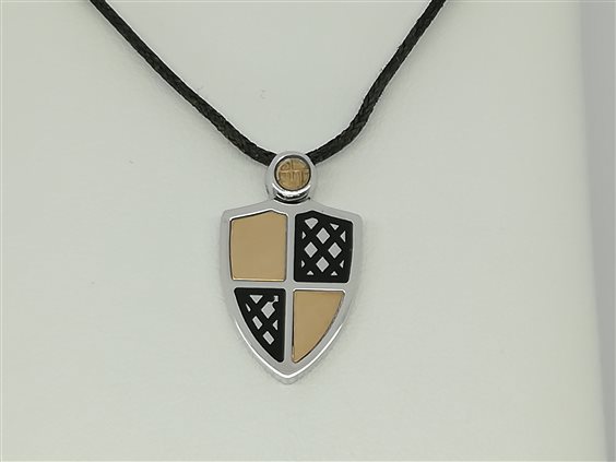 Oiritaly Collana - Uomo - Alessandro Testi - TCAMCN41 - Camargue - Argento